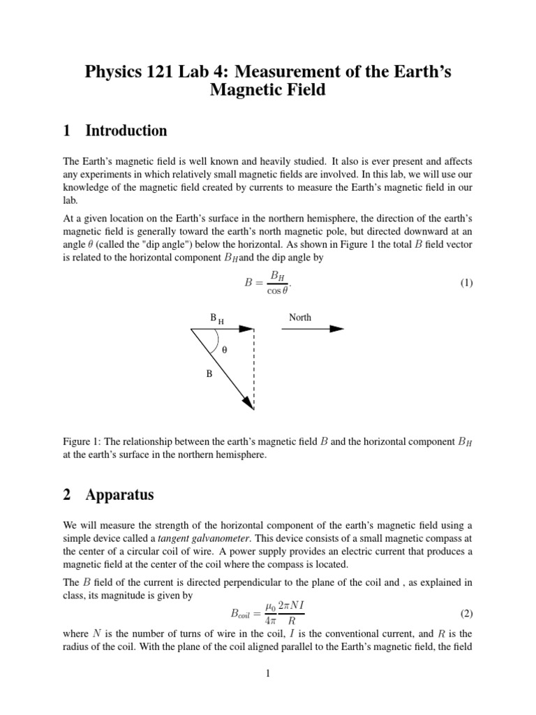 Earth's magnetic field | Magnetic Field | Compass