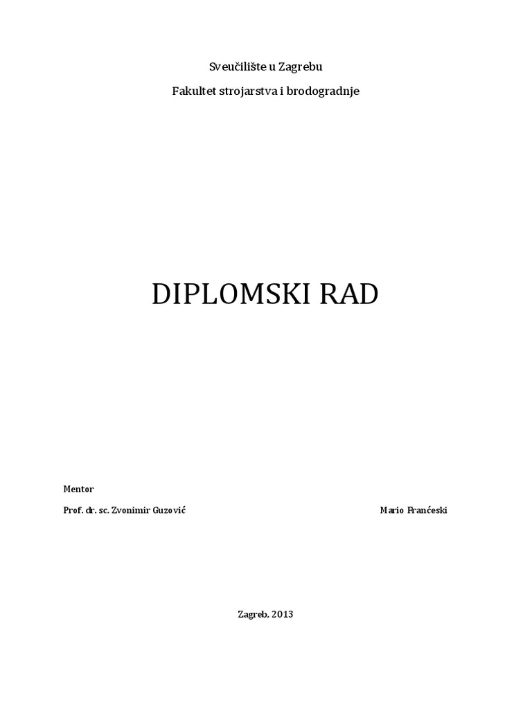 Diplomski Rad | PDF