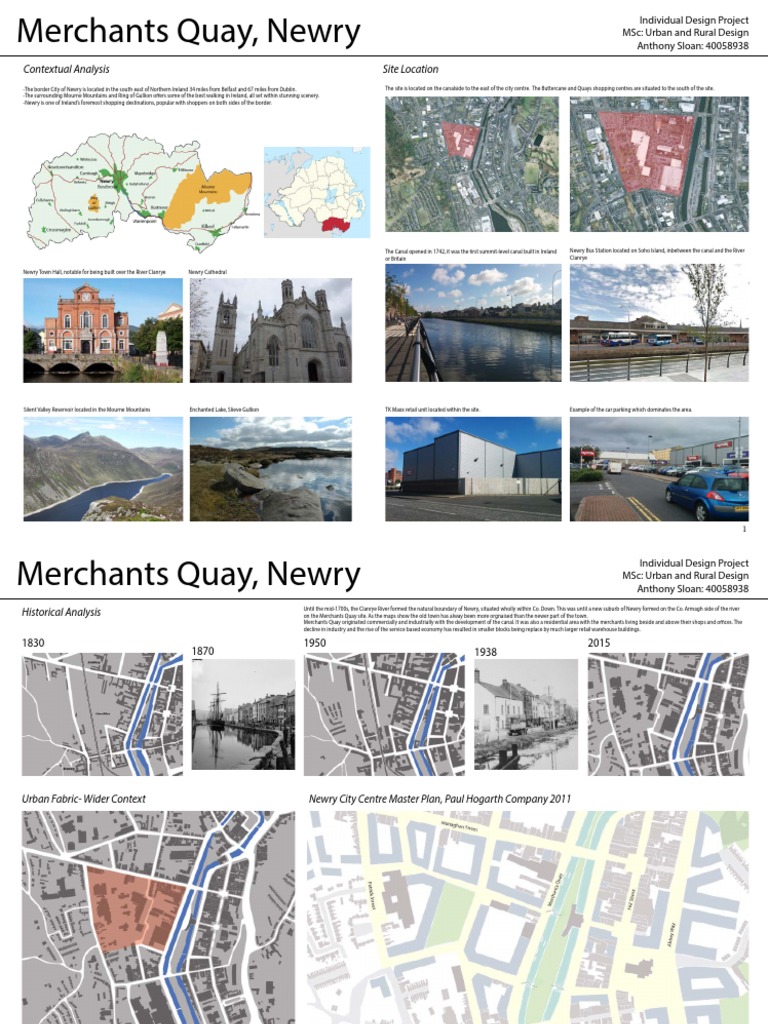 Merchants Quay Urban Design Proposal | PDF | Canal | Urban Renewal