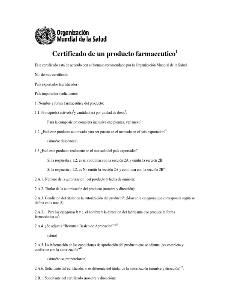 CPP - Modelo OMS PDF | Medicamentos con receta | Farmacéutico