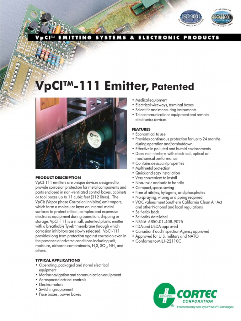 VpCi 111 Catalogo | PDF | Corrosion | Trademark