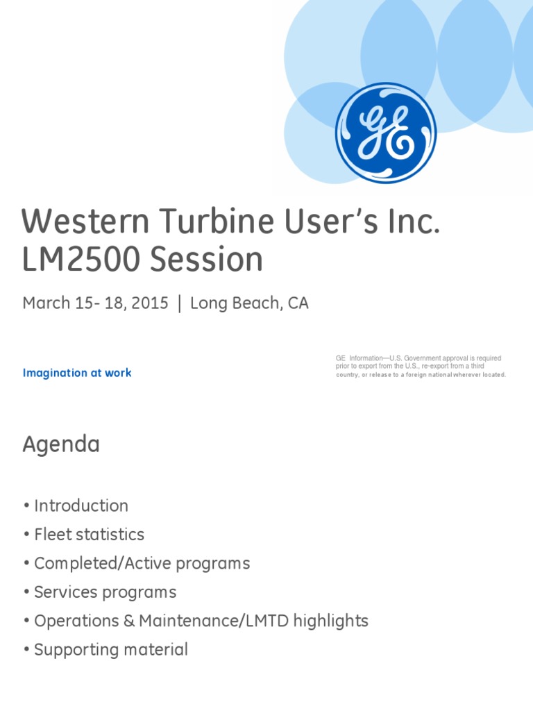 LM2500 Wtui 2015 | PDF | Lubricant | Instrumentation