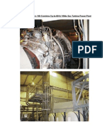 MS5001PA Gas Turbine Fact Sheet | PDF | Gas Turbine | Duct (Flow)
