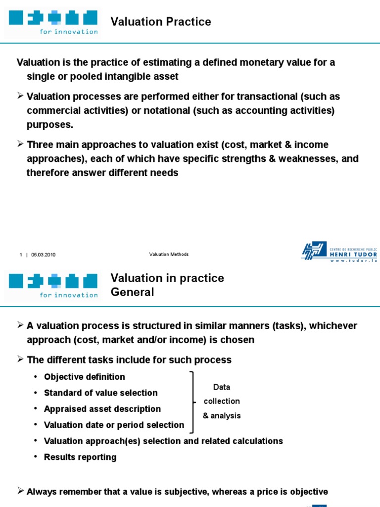 Valuation Methods | PDF | Valuation (Finance) | Real Estate Appraisal
