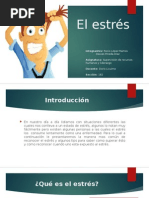 Mapa Conceptual de Estres Laboral | PDF | Estrés (biología) | Sicología