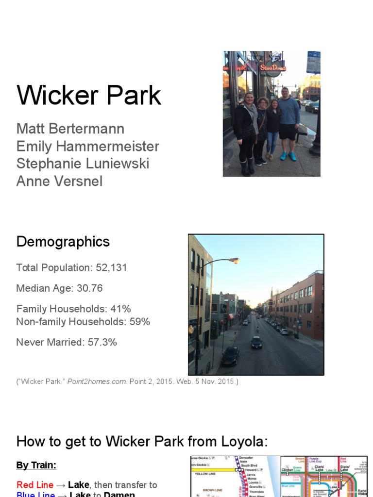Wicker Park Guide for Young Adults | PDF | Leisure