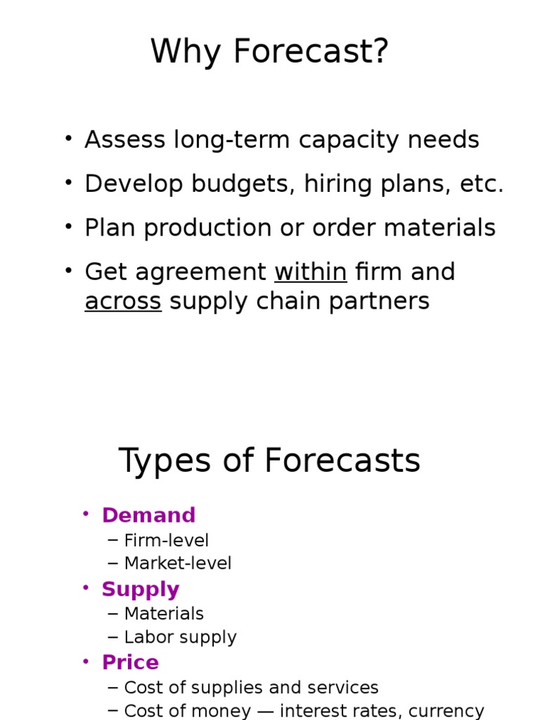 Forecasting Pdf Moving Average Forecasting 4708