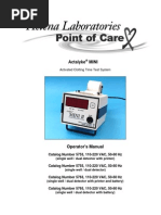 i-STAT: User Guide | PDF | Medical Specialties | Clinical Medicine