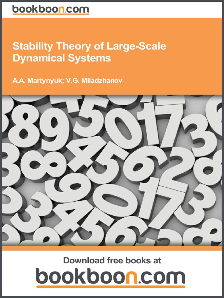 Stability Theory of Large Scale Dynamical Systems | PDF