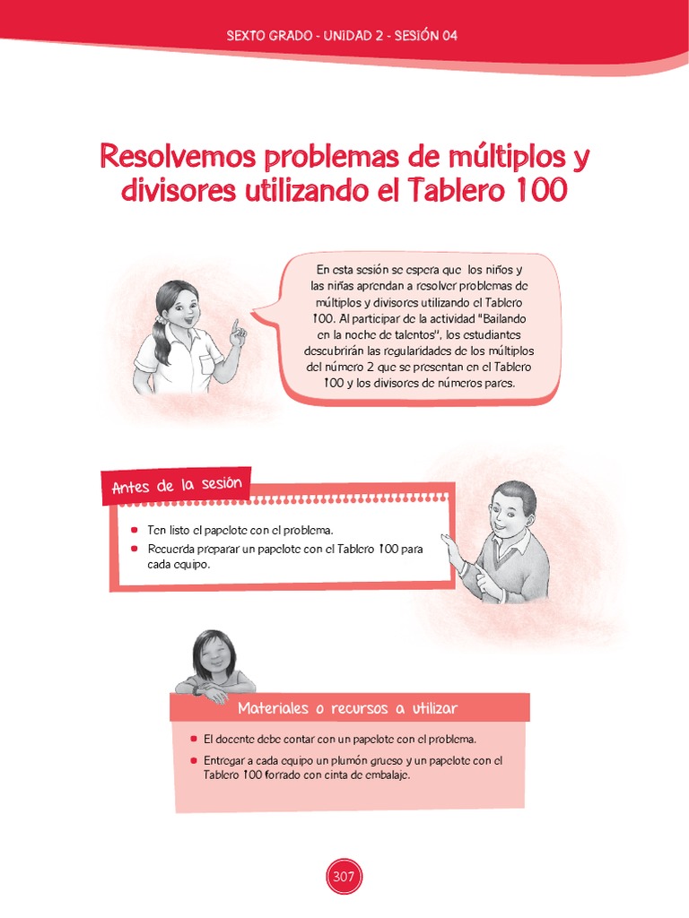 Actividades de Múltiplos y Divisores 6to Grado | PDF | Heurístico ...