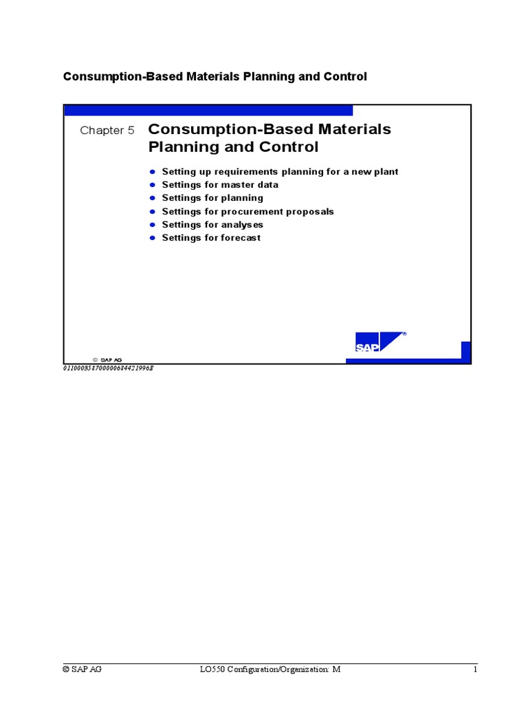 P25 Img Consumption Based Planning | PDF | Forecasting | Parameter ...