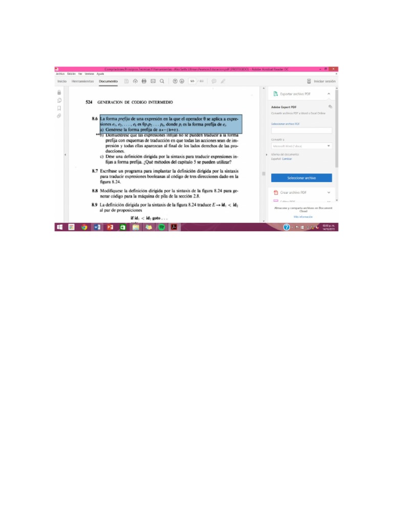 Evaluación y Conversión de Notaciones Matemáticas | PDF | Notación ...