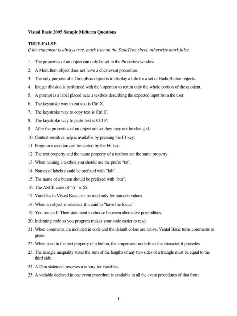 Vb Sample Pdf Parameter Computer Programming Subroutine 1373