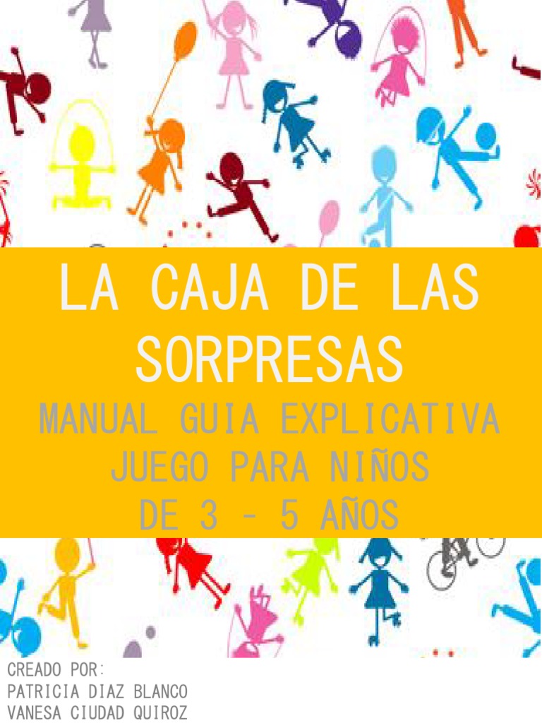 Juego educativo "Caja de Sorpresas" | PDF