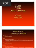 Silvaco TCAD Tutorial MOS | PDF | Doping (Semiconductor) | Semiconductors
