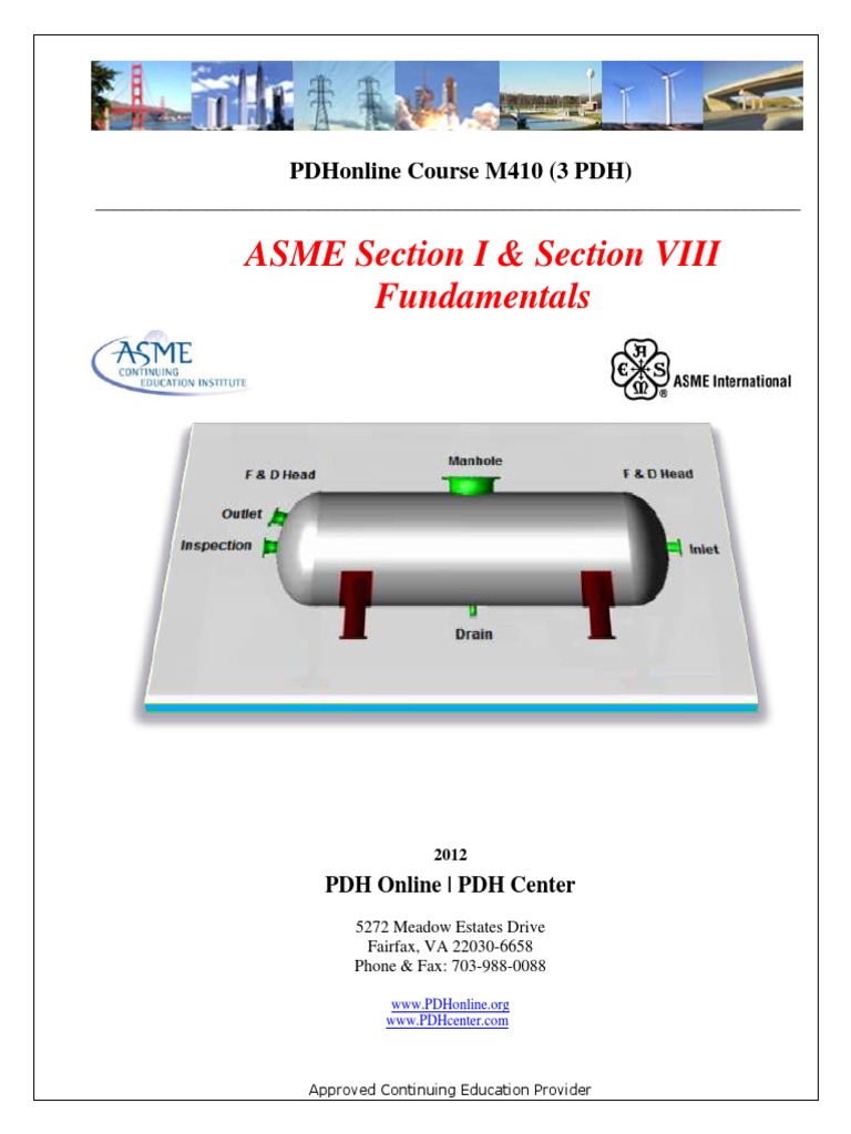 ASME Section I and Section VIII-Fundamentals | PDF