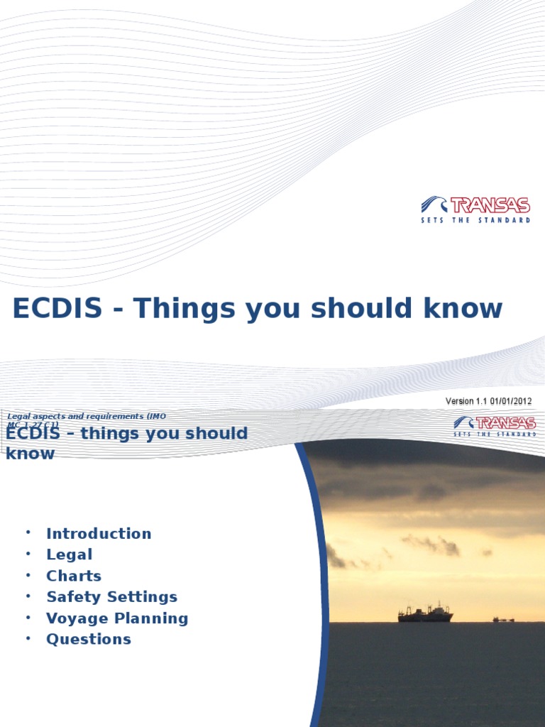Understanding ECDIS: An Introduction to the Fundamentals of Electronic ...