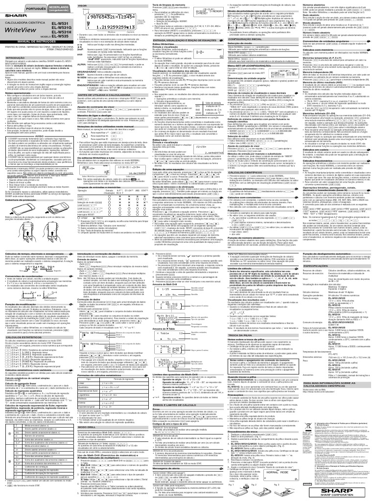 Manual EL 531x | PDF