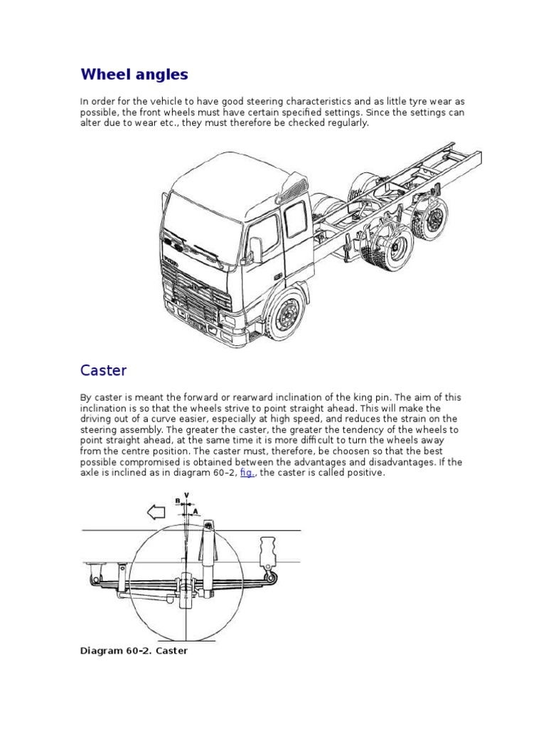 Wheel Angles | PDF | Steering | Automotive Technologies