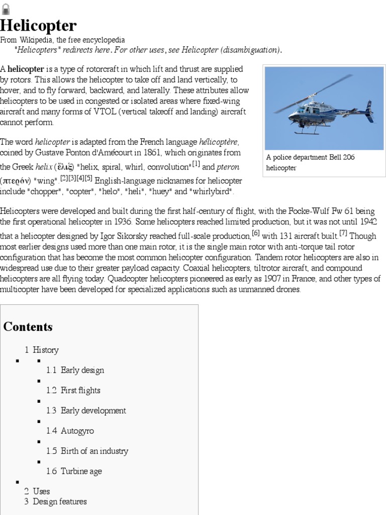 Helicopters | PDF | Helicopter | Helicopter Rotor