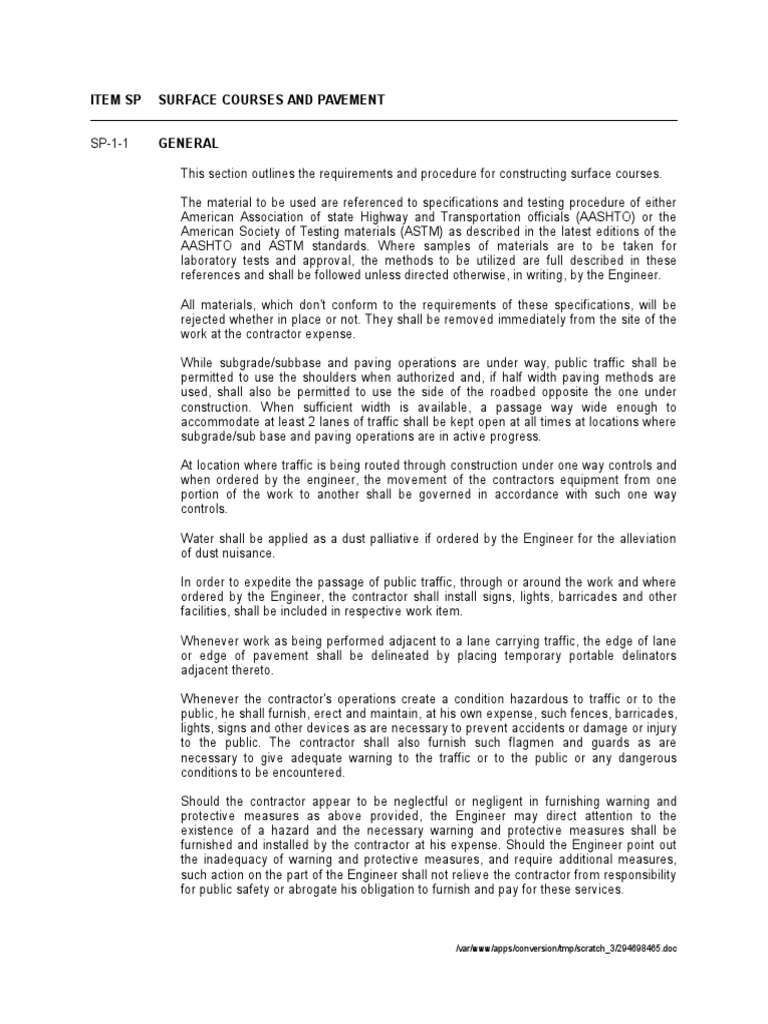 Surface Courses and Pavement (241199) | PDF | Road Surface | Asphalt