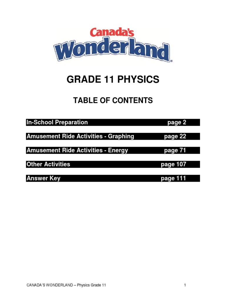 NEW! Grade 11 Physics | PDF | Acceleration | Force