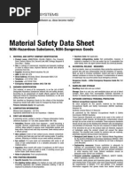 MSDS Dettol Glen 20 | Dangerous Goods | Personal Protective Equipment