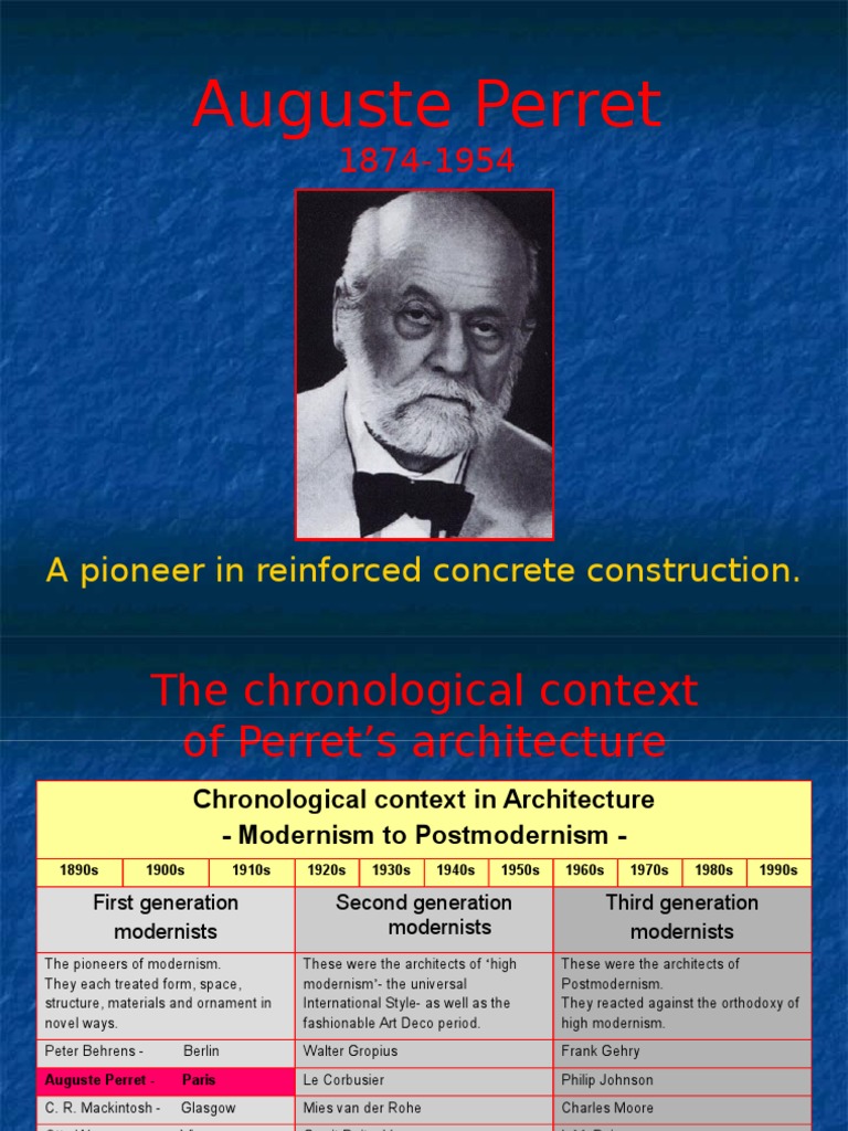 Auguste Perret | PDF | Architectural Design | Architecture