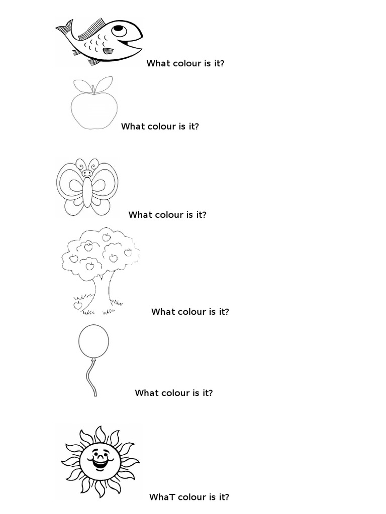 What Colour Is It | PDF | Language Arts & Discipline