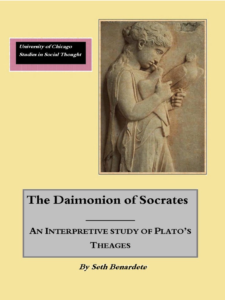 Benardete-The Daimonion of Socrates | Apology (Plato) | Socrates