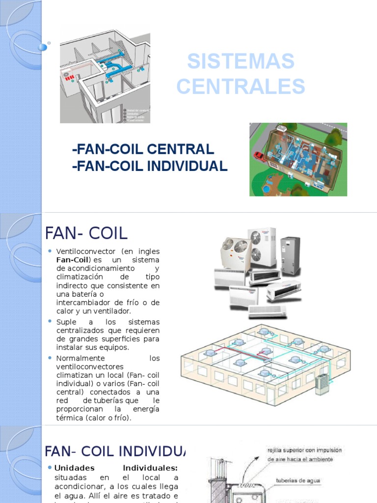 Sistemas Centrales | PDF | Termodinámica | Calefacción, Ventilación y ...