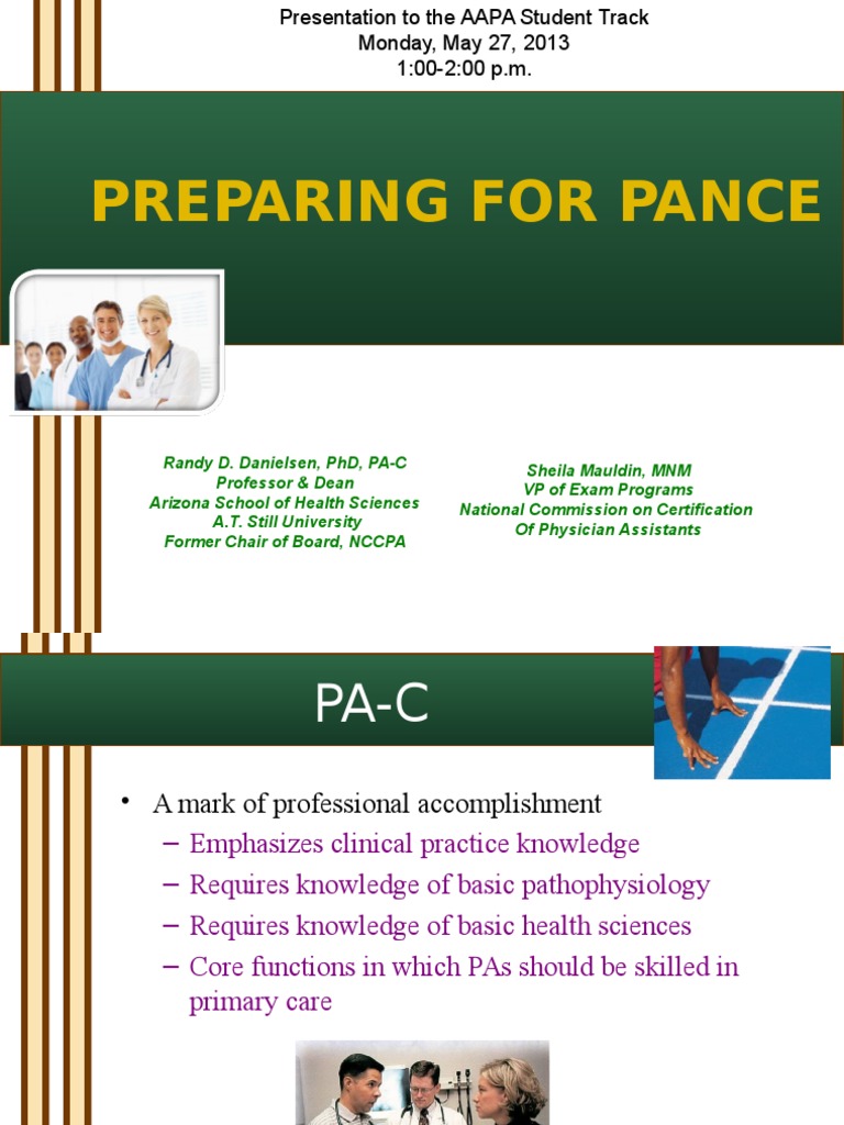 Preparing For The PANCE | PDF | Recall (Memory) | Test (Assessment)