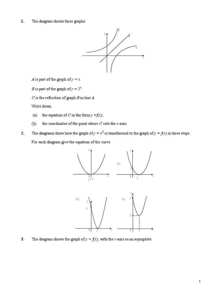 Transformations Inverse Compact Pdf Function Mathematics Cartesian Coordinate System