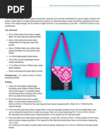 Friendship Braid Table Runner Pattern | PDF | Patchwork | Seam (Sewing)