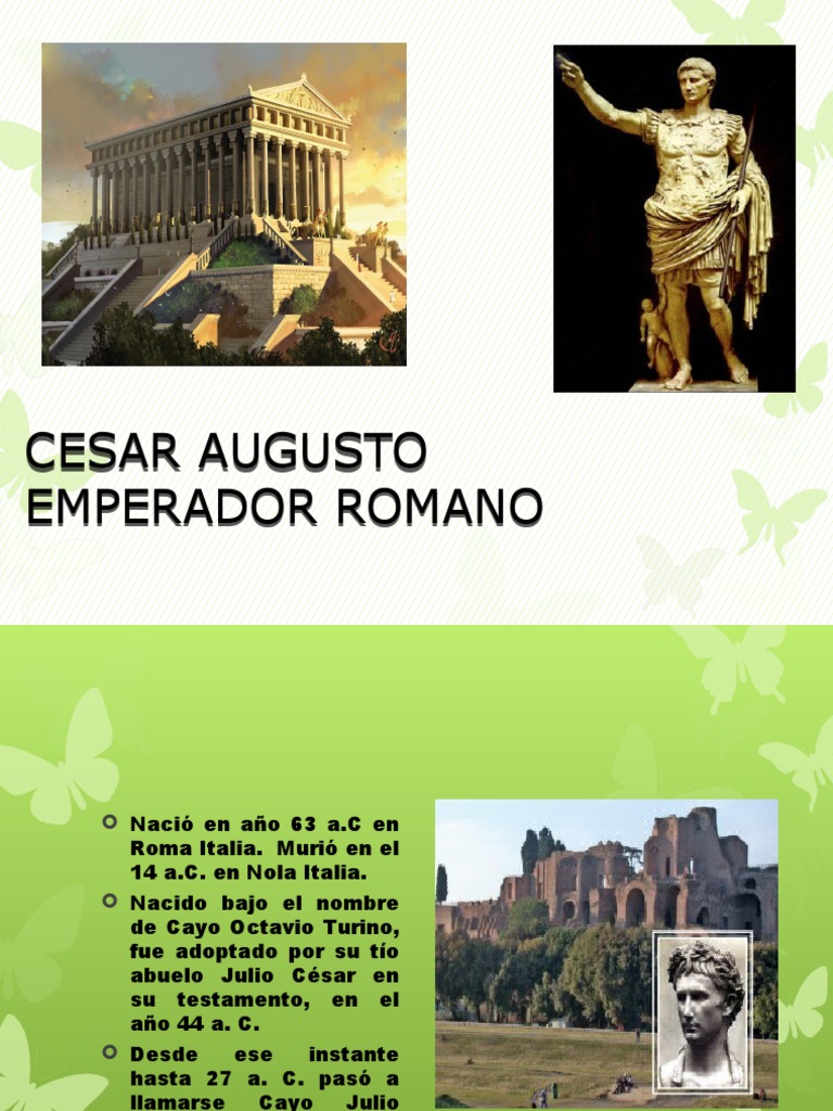 Augusto: De Octavio a Emperador Romano | PDF | Augusto | 1st Millennium Bc