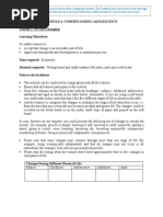 Adolescent Sentence Completion Test | PDF | Career & Growth