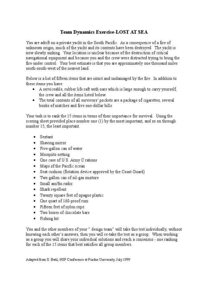 Lost at Sea | PDF | Nature