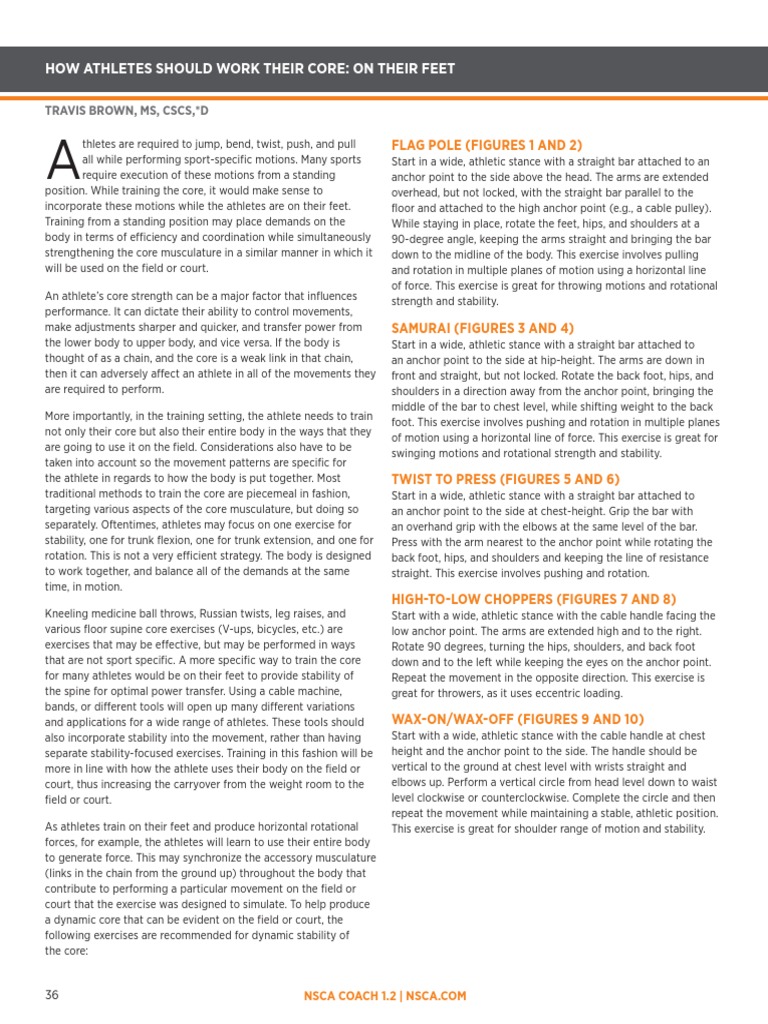 NSCA Coach 1.2 Brown | PDF | Anatomical Terms Of Motion | Shoulder