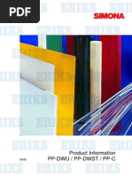 Polypropylene Material Properties Data Sheet | PDF | Strength Of ...
