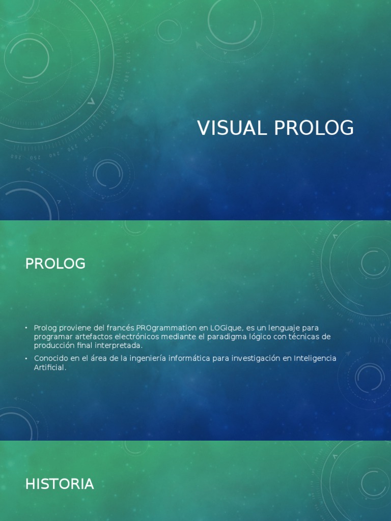 Visual Prolog | PDF | Lenguaje de programación | Ingeniería de software