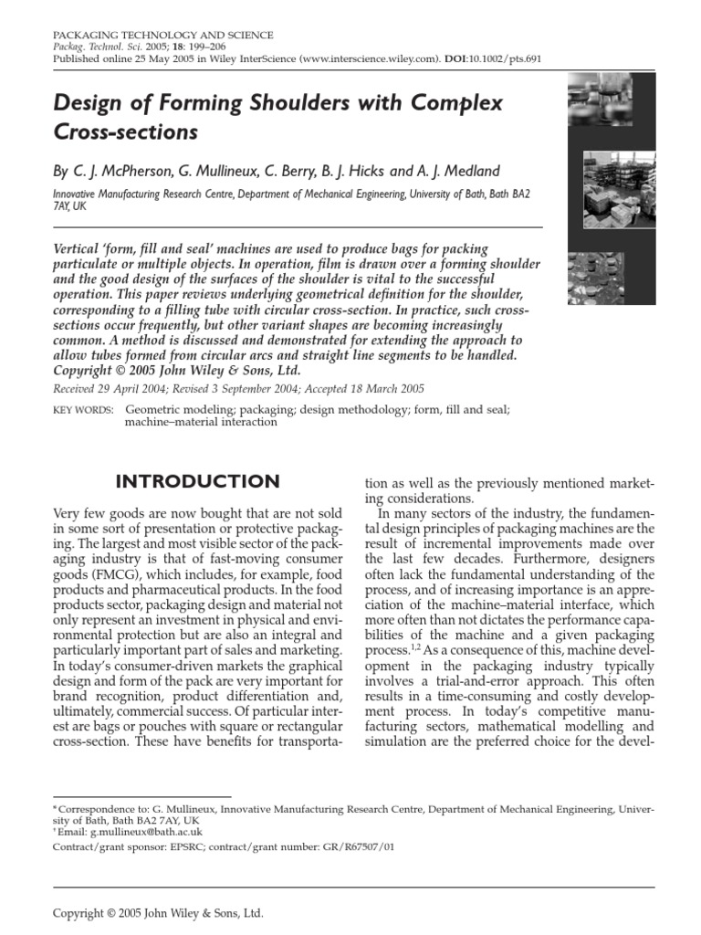 Forming Shoulder Design | PDF | Visual Cortex | Curvature
