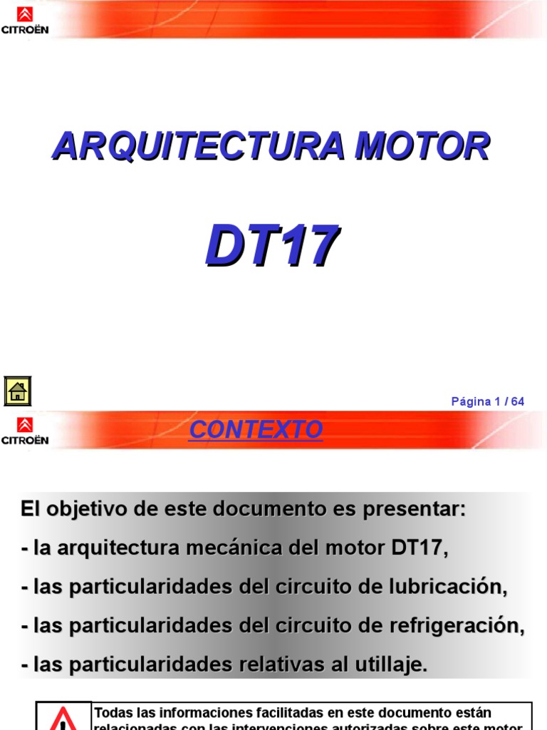 Motor DT17 | PDF | Pistón | Bomba