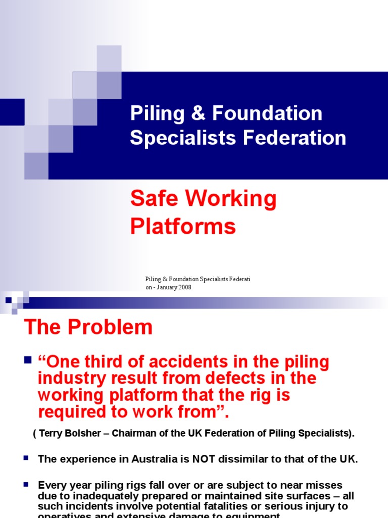 Working Platform Powerpoint Presentation January2008.Pps | PDF | Deep ...