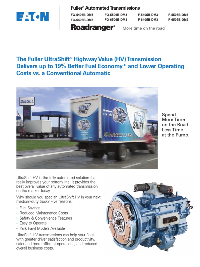 Transmision Automatizada Eaton Ultrashift | PDF | Manual Transmission ...