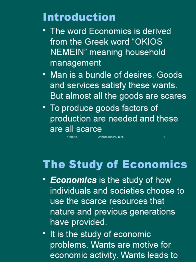Nature And Scope Of Economics Economic System Economics Free 30