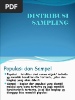 Distribusi Sampling Rata-Rata dan Proporsi | PDF