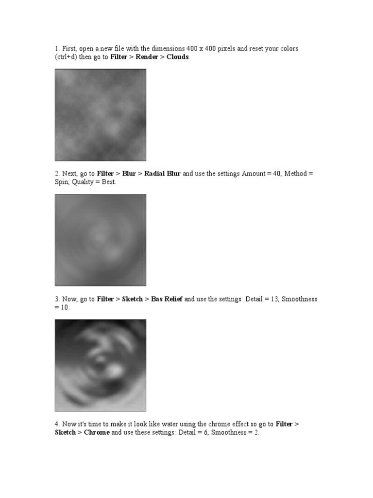 Water Ripple Tutorial | PDF