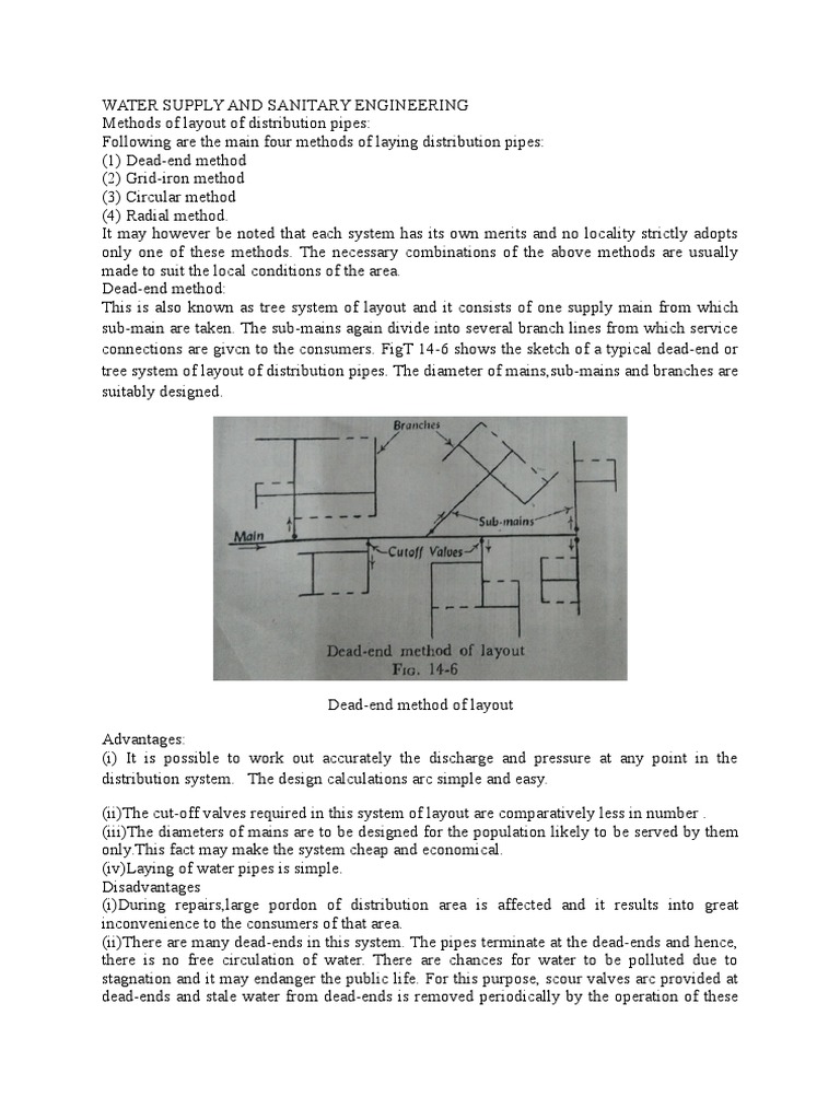 Water Supply and Sanitary Engineering | PDF | Storm Drain ...