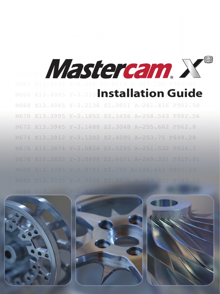 Installation Guide Mastercam x8 | PDF | Installation (Computer Programs) | Indemnity