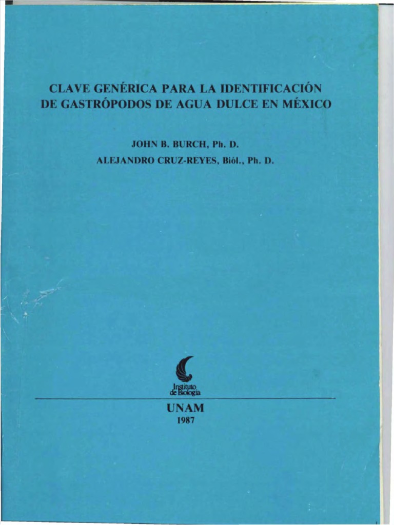 Clave Generic A de Gastropod Os | PDF | Moluscos | Protostomas